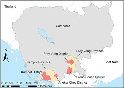 Cambodian Genocide Map